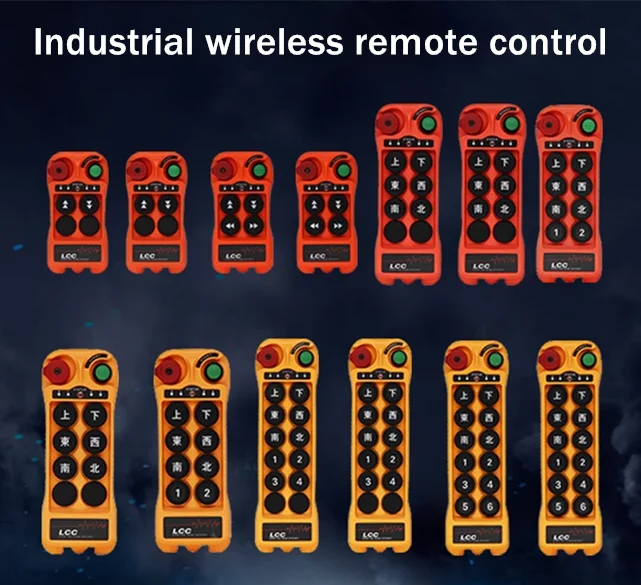 Q400/Q404 Industrial Remote Control - Dual Speed Crane Control