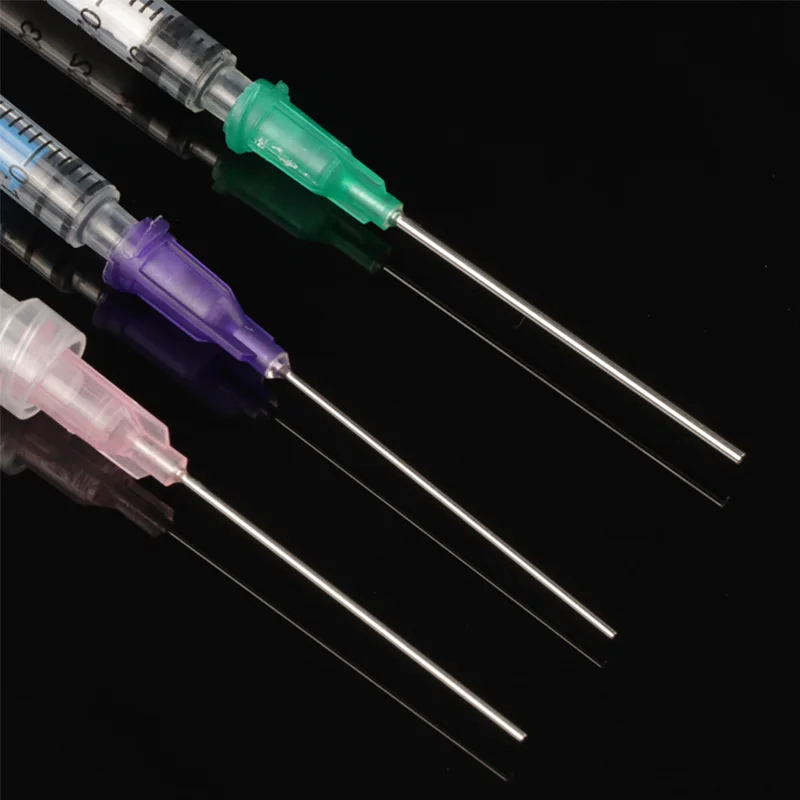 Glue Dispensing Syringe Needle Luer Lock Blunt Dispensing Needles - Buy ...