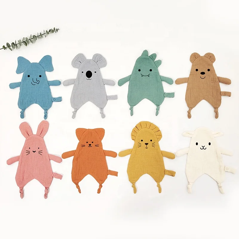 Super Soft And Cute Baby Animal Comforter Blankets Baby Security Toy ...
