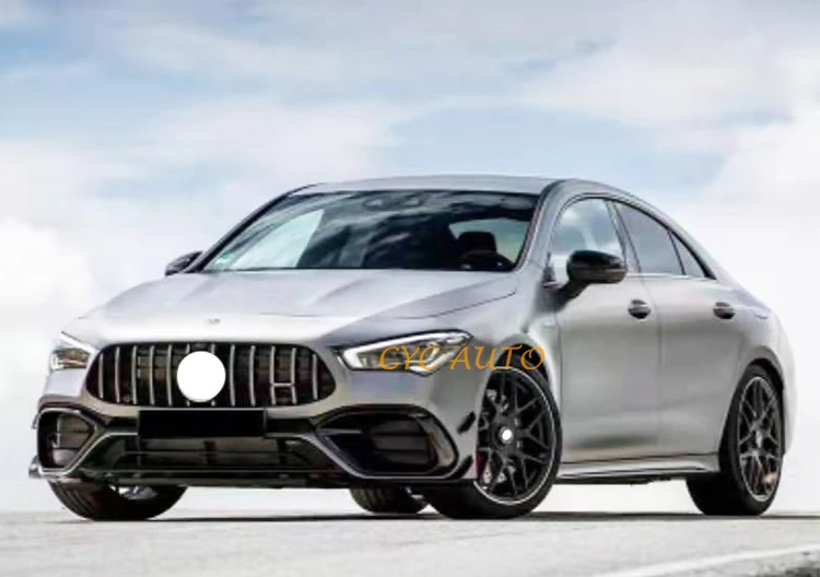 W118 Bodykit With Grille Front Bumper Rear Diffuser Pipe For Mercedes ...