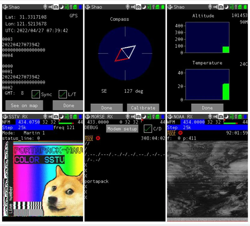 PortaPack H3 SE & HackRF One SDR Radio Receiver with GPS & Compass OEM