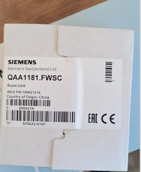 Siemens QAA1181.FWSC Room Unit for ATEC - HVAC Solutions