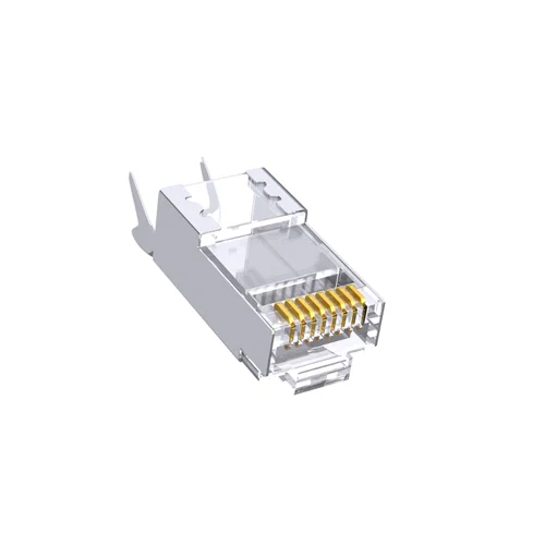 RJ45 PLUG Cat6 Cat5 Rg45 Metal 8 Pin Ethernet Rj45 Connector Cat6A CAT5 ...