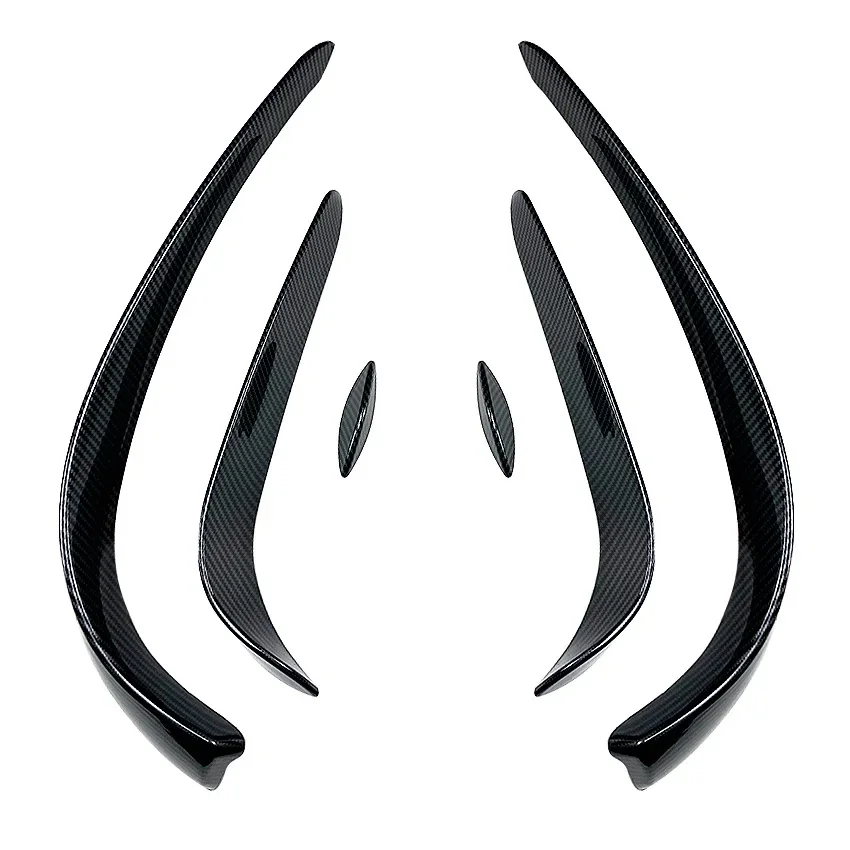 Front Bumper Splitter Side Spoiler Air Vent Wind Knife Body Kits for ...