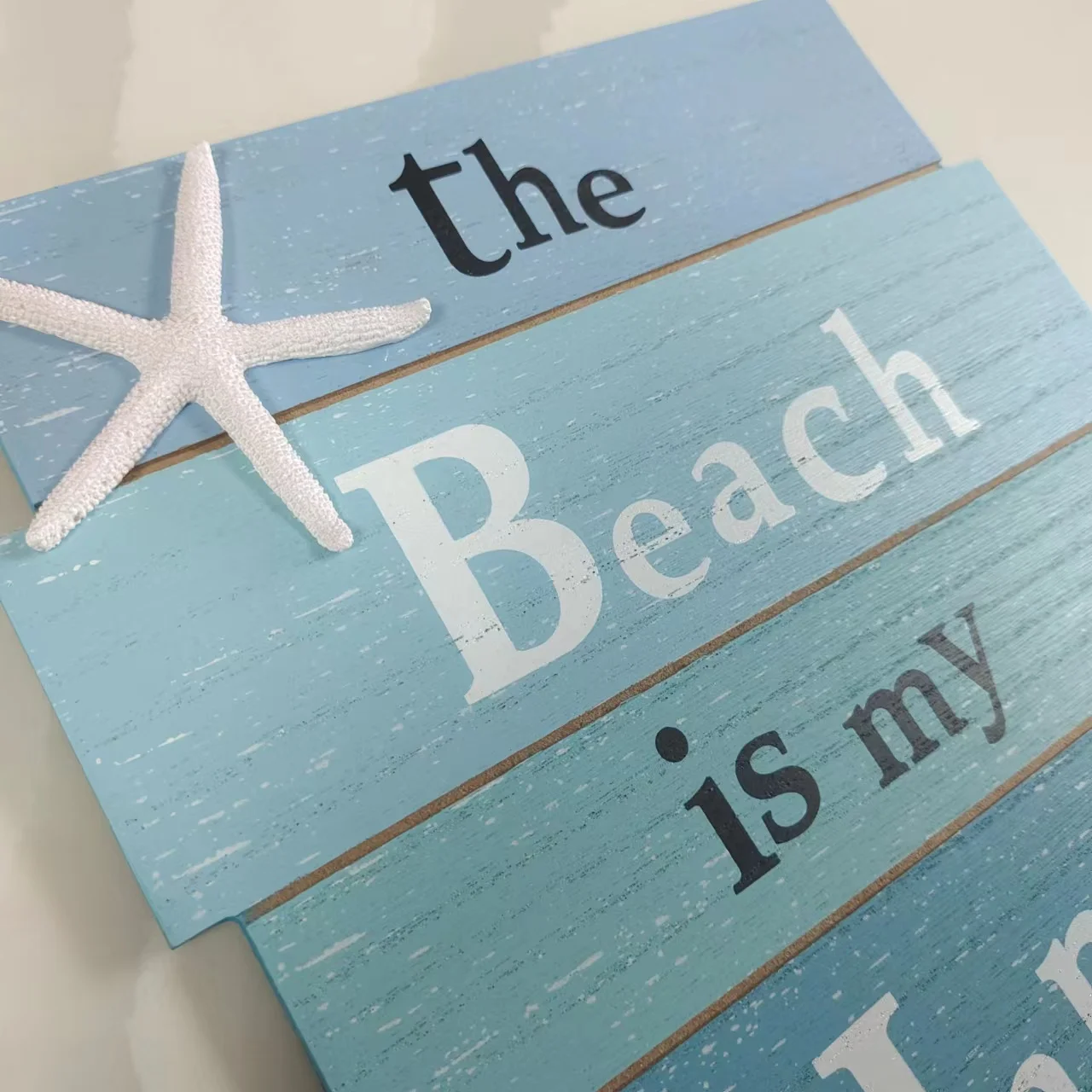 Mdf Wooden Vintage Grooved Motto Sign Wall Hanging Style Custimization ...