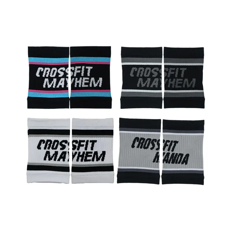 Custom Cross Fitness Wristbands With logo Sport Sweatbands No Minimum ...