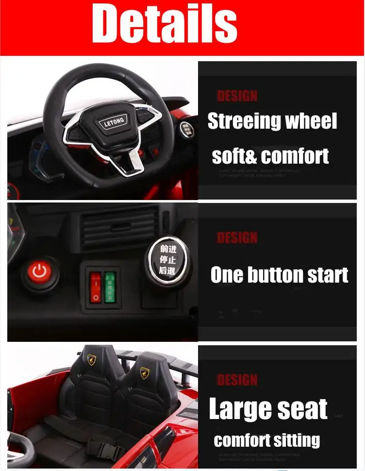 New Toys 2021 Kids Children's Electric Vehicle /electric Car 4 Wheels ...