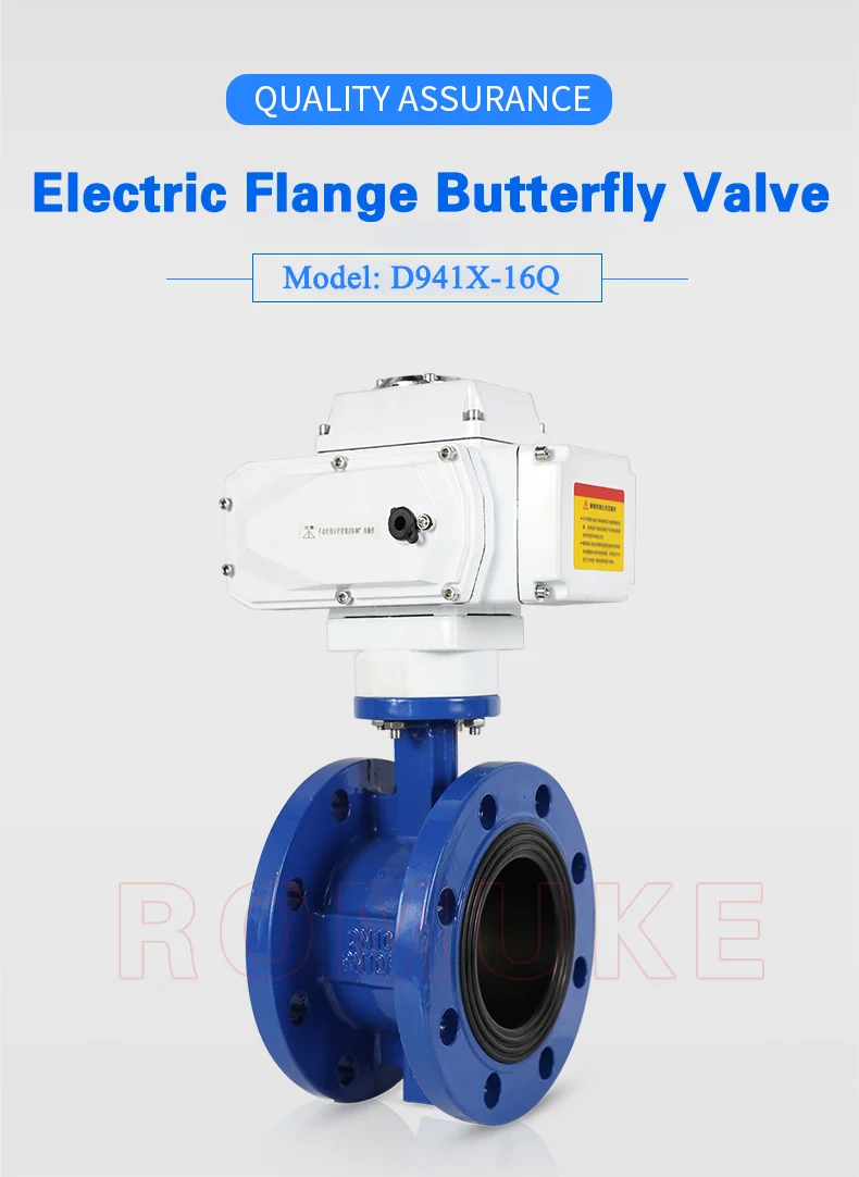 D941x-16q Dn500 Dn450 Electric Butterfly Valve Explosion-proof Switch Regulating Ductile Iron ...