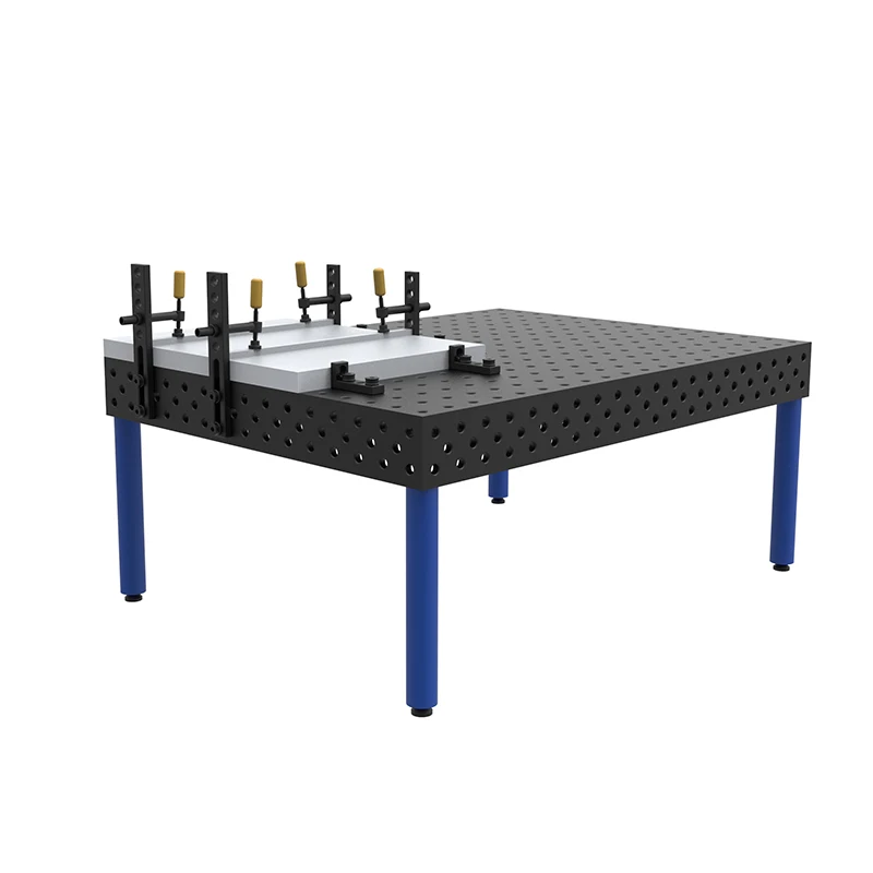 Industrial steel 3D workbench can be used for welding robot workbench ...