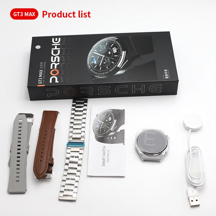 2023 New Gt3 Pro Smartwatch Gt3 Max 1.5 Inch Ip68 Waterproof Bt Call ...