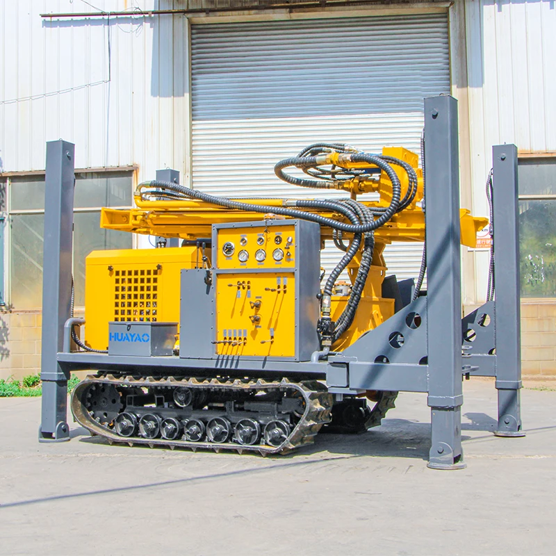 Alibaba.com: HY200 Hydraulic Track Bore Air Compressor Water Well Drill ...