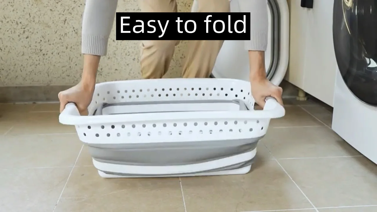 36l Large Foldable Pop Up Storage Container Organizer Collapsible ...