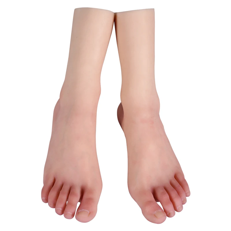 Eta Realistic Silicone Prosthetic Foot Display Jewelry Female Feet ...