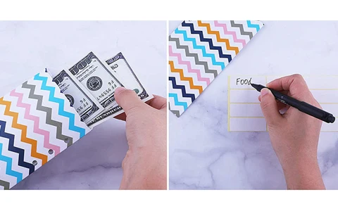 A6 PVC Notebook - Money Tracker Budget Organizer Wallet