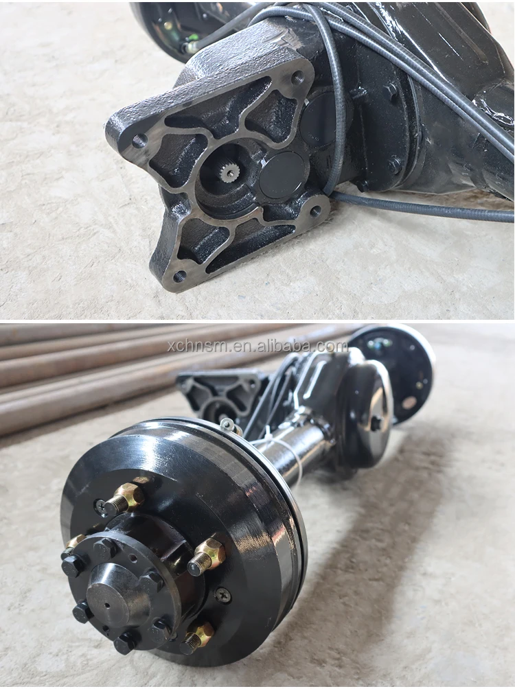 3000W Electric Forklift Low Speed Load Suspension Oil Brake Rear Axle ...