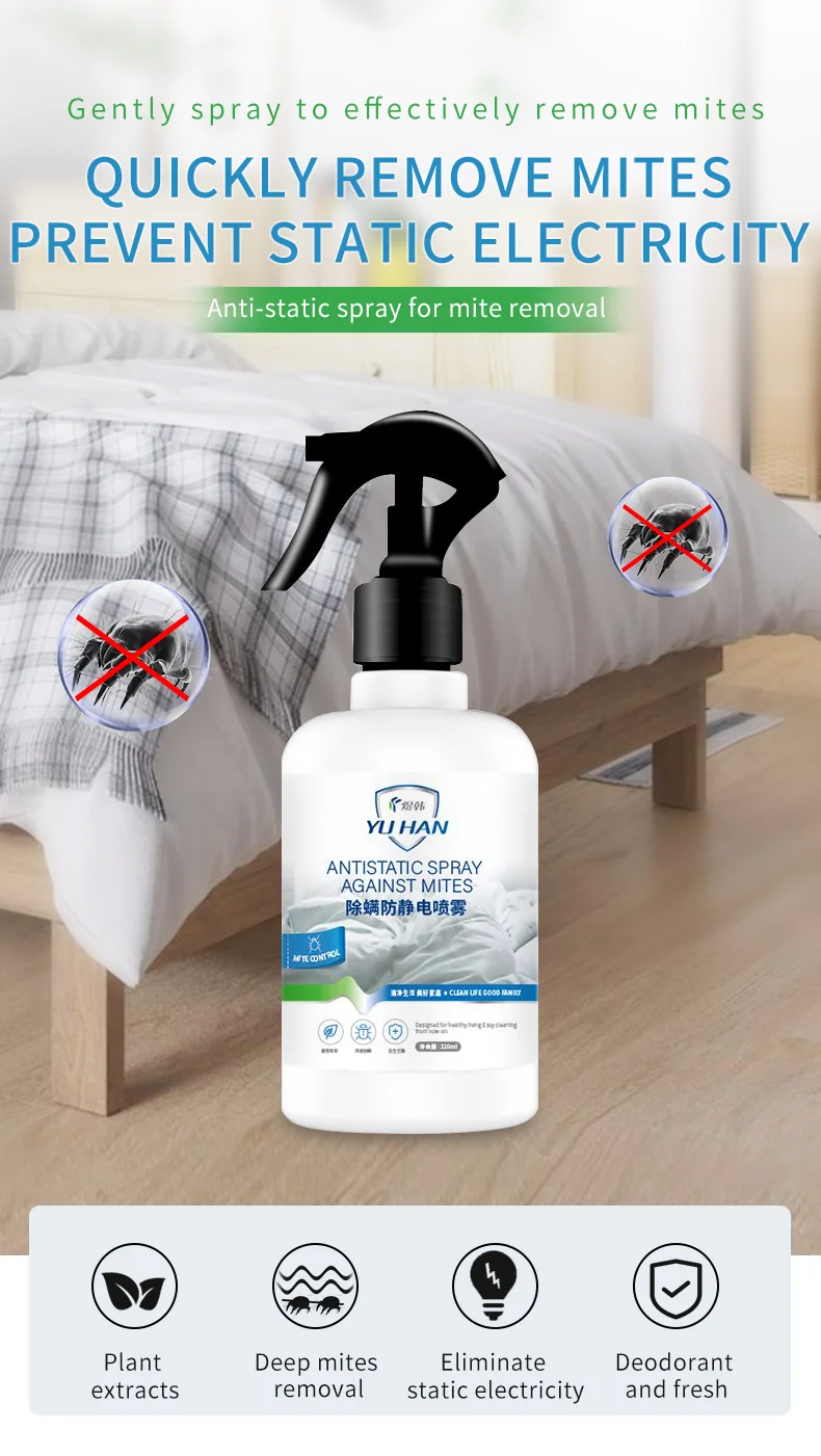 320ml Antistatic Spray Static Remover Sprays For Clothes Lasting Anti ...