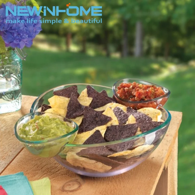 Chip & Dip Serving Bowl Set - Model 390252 | CASTLE