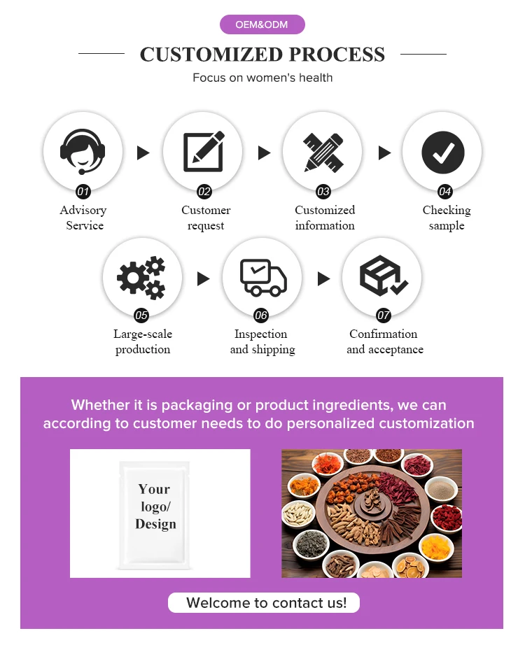 Wholesale Natural Herbal Womb Detox Vaginal Clean Point Tampons Yoni ...