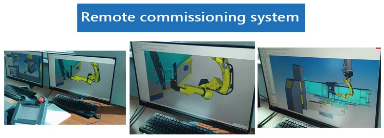 Industrial Robotic Mig Welding Robot Workstation Station Automatic Welding Production Line ...