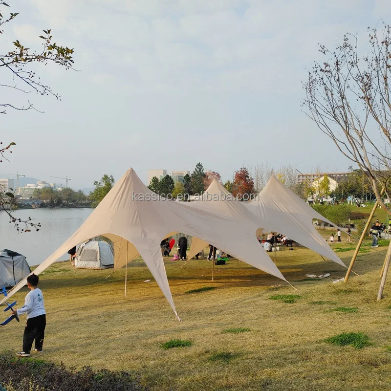 Outdoor Campsite Star Shade Canopy Tents For Party Wedding Events - Buy ...