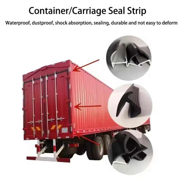 Custmization Shape J Shape Shipping Container Seal Conrainer Gasket ...