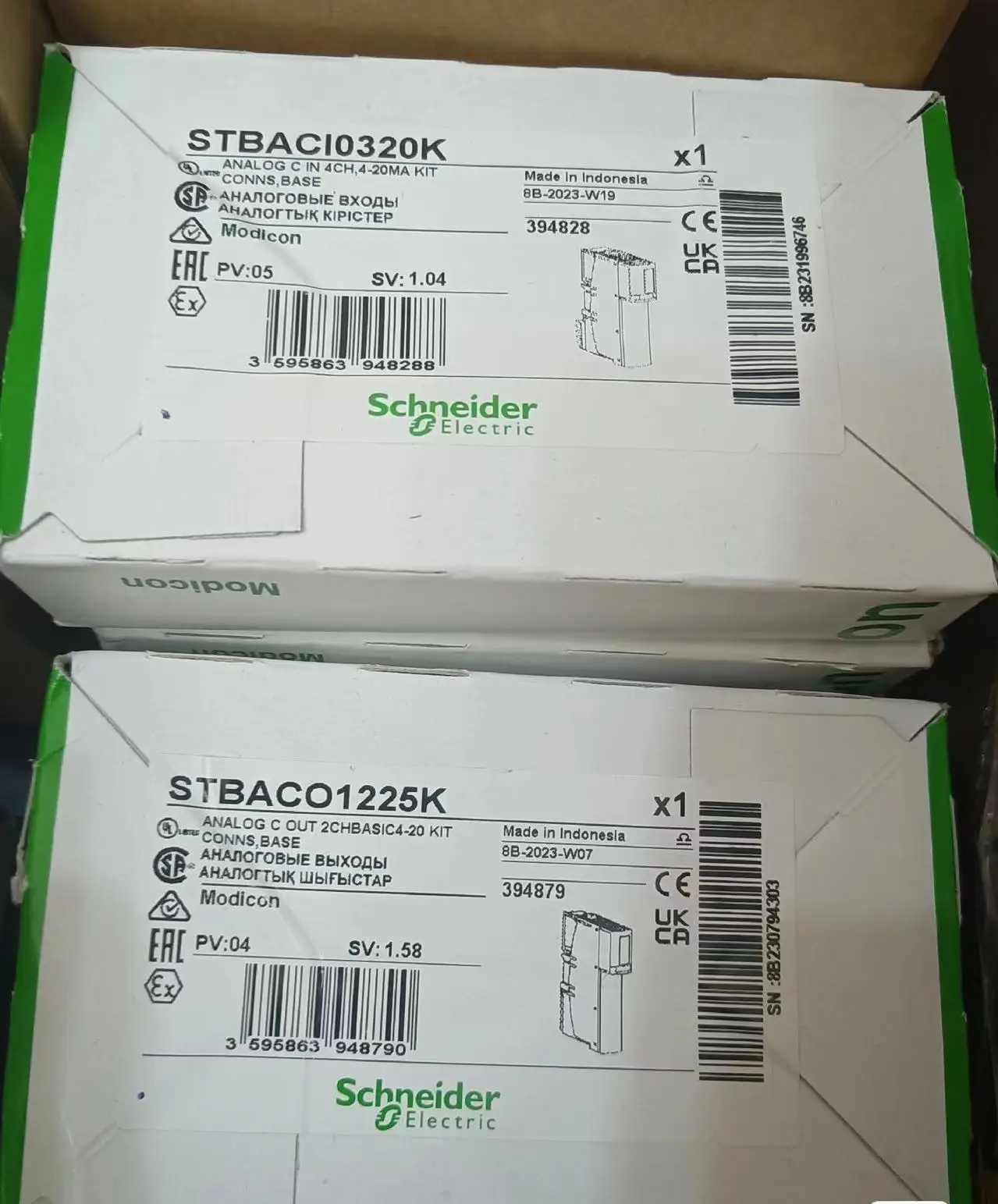 Schneider Stbaci8320k Standard Analogue Input Kit Stb - 4...20 Ma - 4 I ...