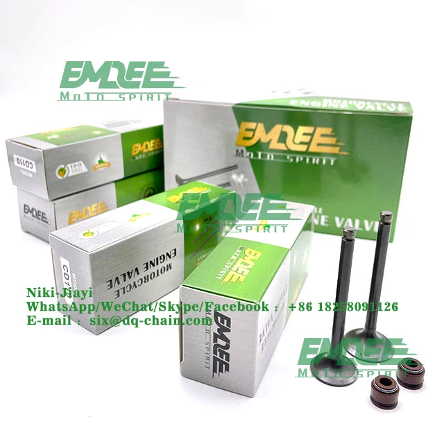 Engine Valve BAJAJ HJ KA150 CG125 CB125 CG150 CG200 Motorcycle Parts ...