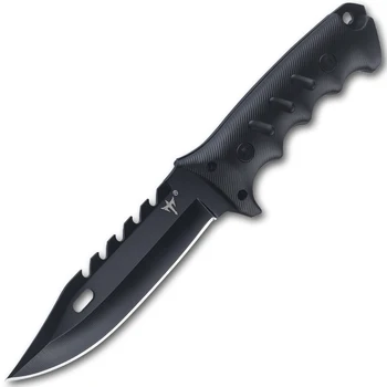 Knife Portable Multi Functional Straight Knife K10 Fiber Black Handle ...