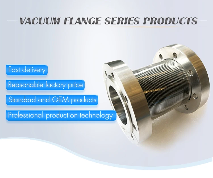 Edge Welded Vacuum Bellows - High-Quality & Custom Support