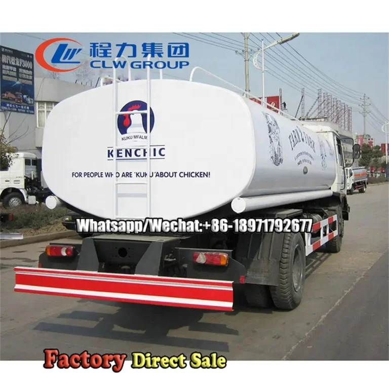 Dongfegn 4x2 5000l 5m3 Water Delivery Vehicle 4x4 Purified Potable ...