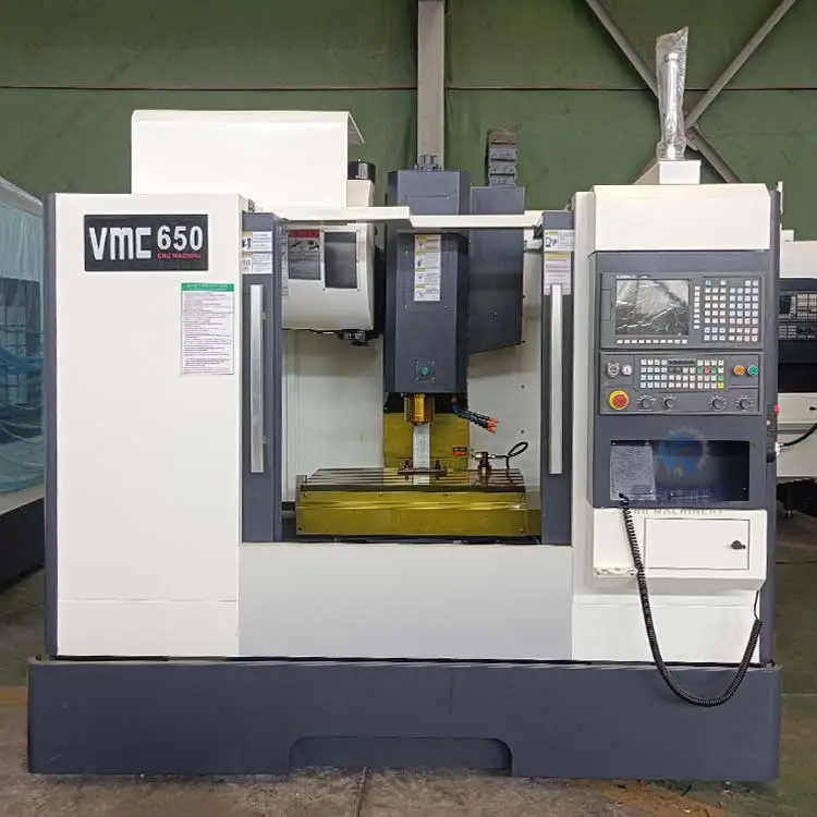 Spindle Taper Bt40 Cnc Milling Machine Vmc650 Metal Machining Center ...
