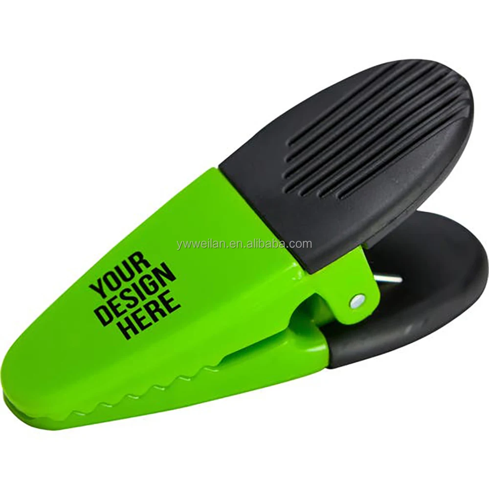 Plastic Magnetic Paper Clips - Office School Advertising