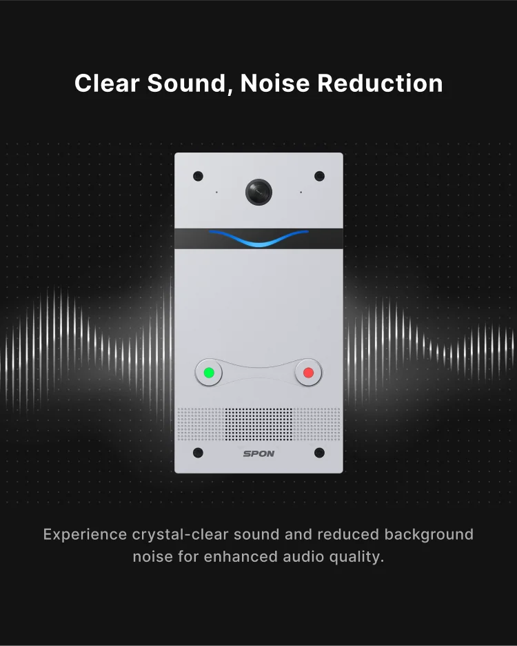 Two Way Video Intercom Station With Facial Recongnition For Intercom ...