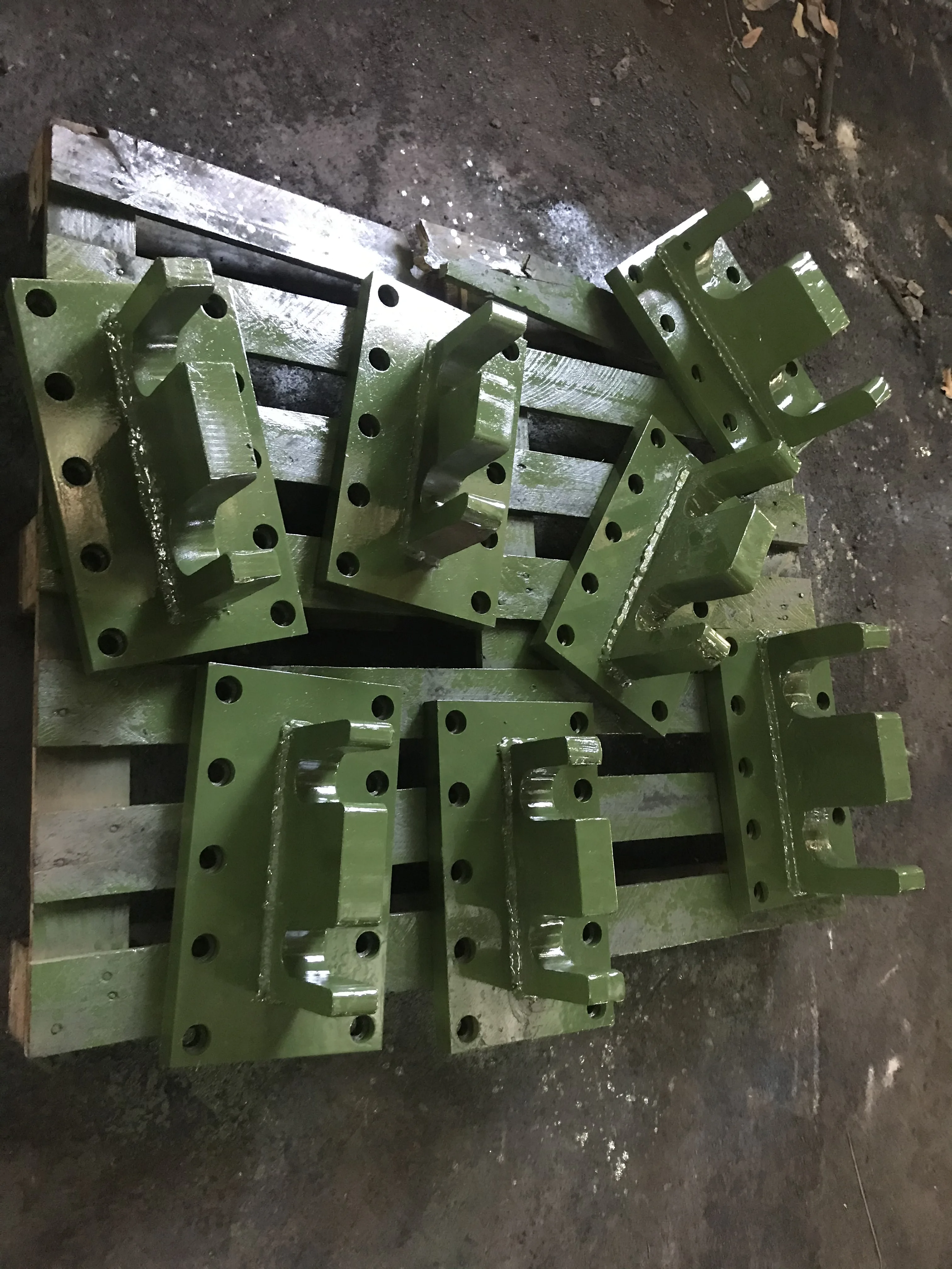 300T Excavator Hydraulic Track Link Press Machine with Double Ram