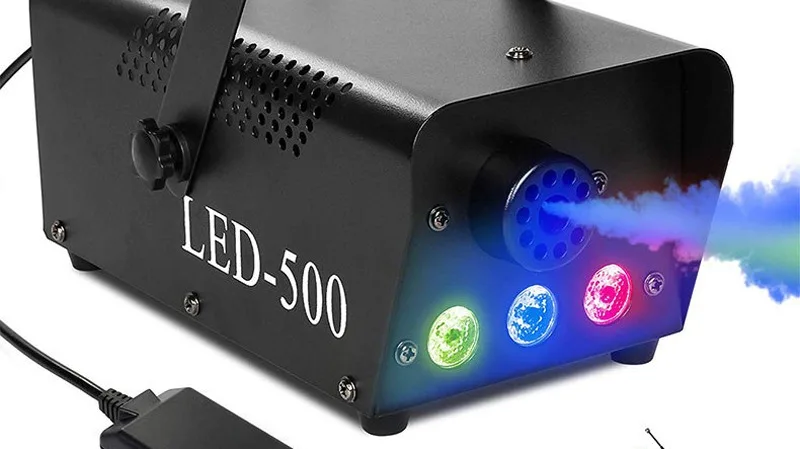 400w Stage Light Fog Machine With Rgb Led Stage Light Smoke Haze ...