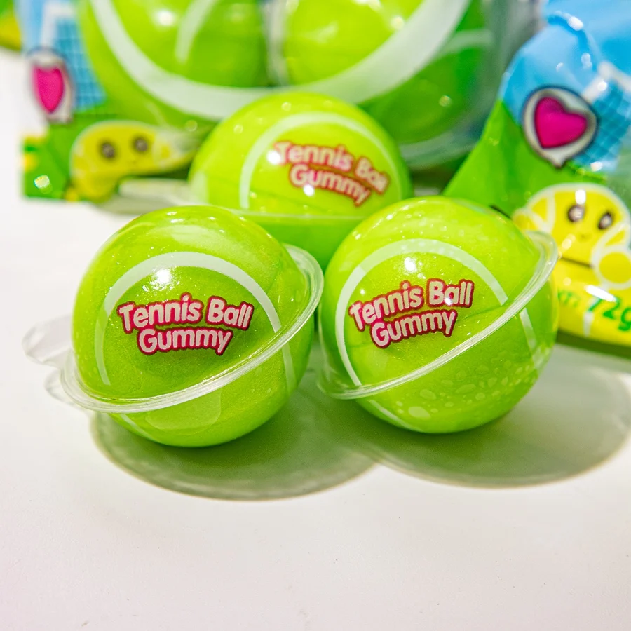 Wholesale Halal Gummy Ball - Sweet Fruit Flavor Candy