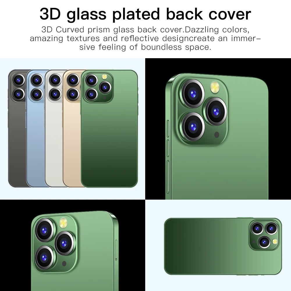 Original 10 Clone I13 Pro Max Celular Android Smartphone 5g 512gb 256gb ...