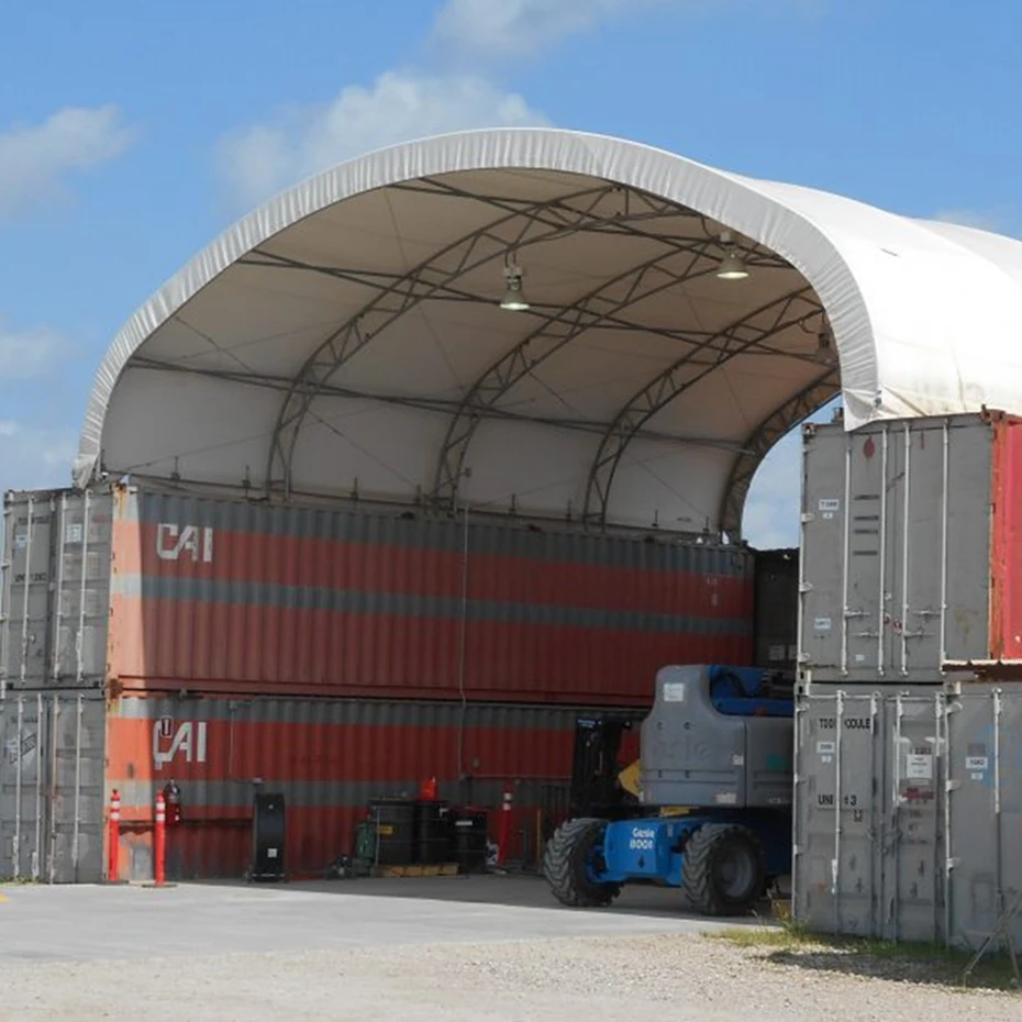 Custom Canopy Metallic Structure Shipping Container Metal Canopy ...