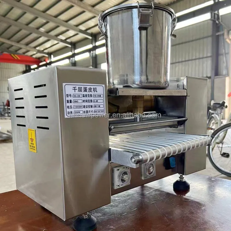 2800W Roast Duck Pie Crust Machine Pancake Machine 220V Thousand Layer ...