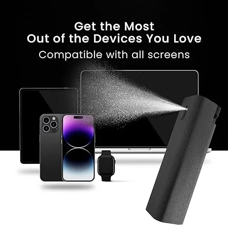 Custom Screen Cleaner 2in1 - Microfiber Spray Solution