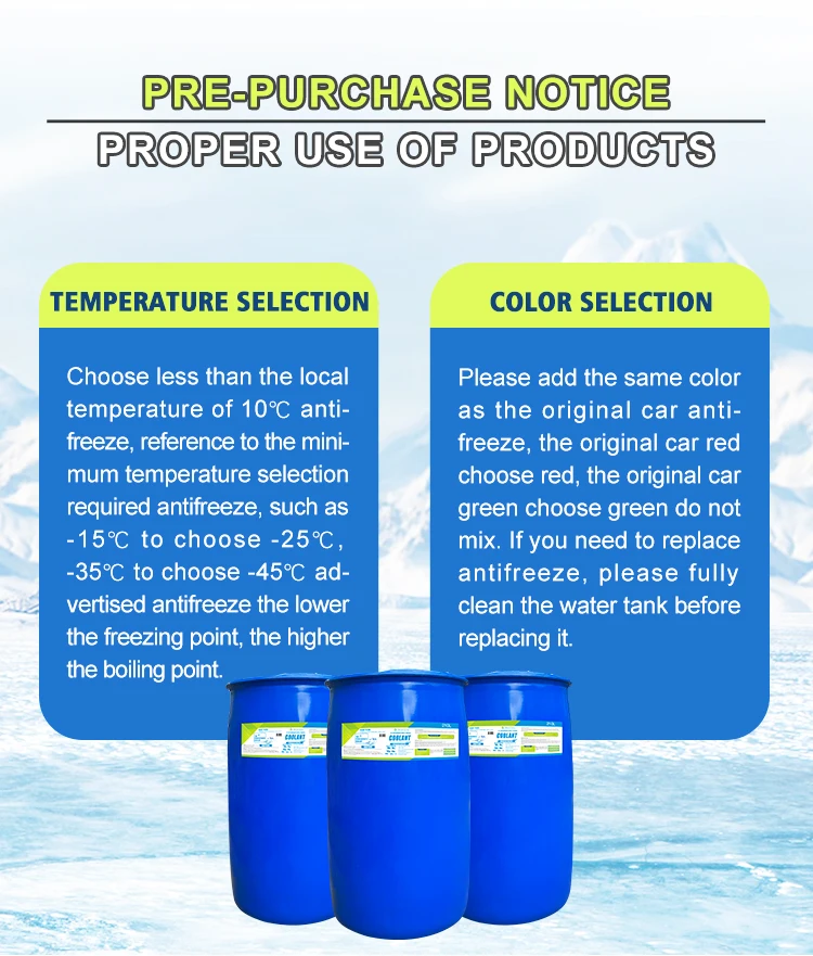 Antifreeze Coolant Red Color Antifreeze Coolant Wholesale Automotive Liquid Coolant Long Lasting ...