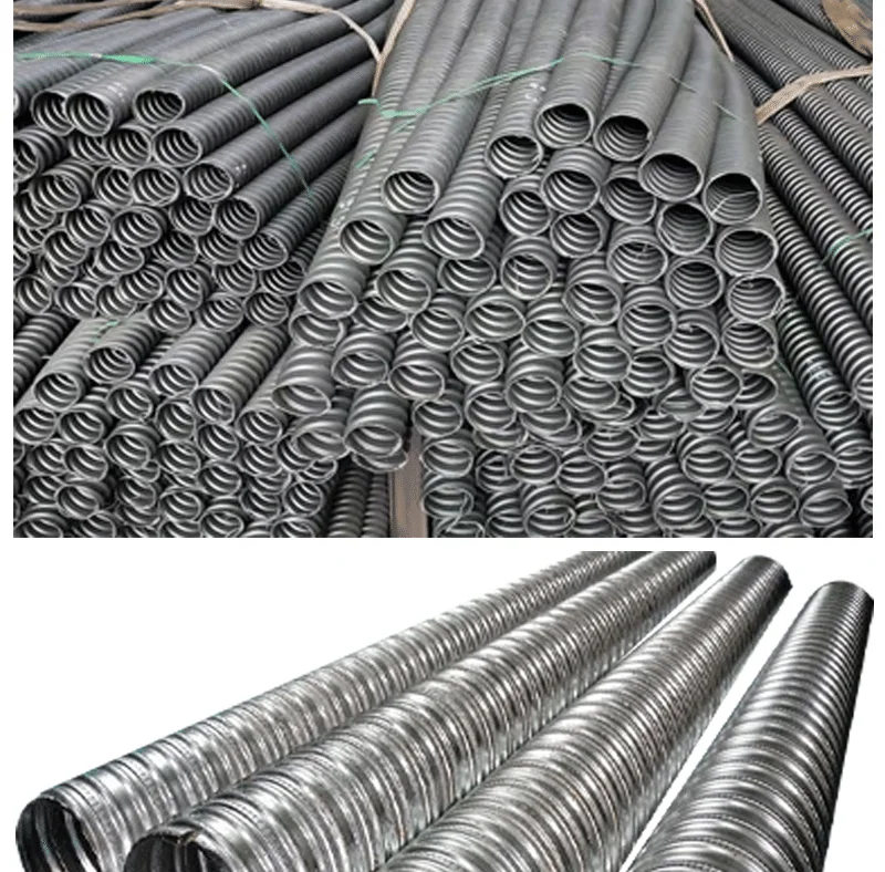 Spiral Galvanized Metal Bellows Bridge Prestressed Metal Bellows ...