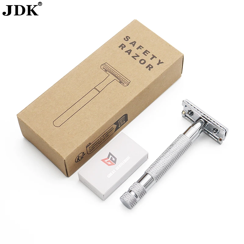 Stainless Steel Heavy Duty Double Edge Safety Razor Kit