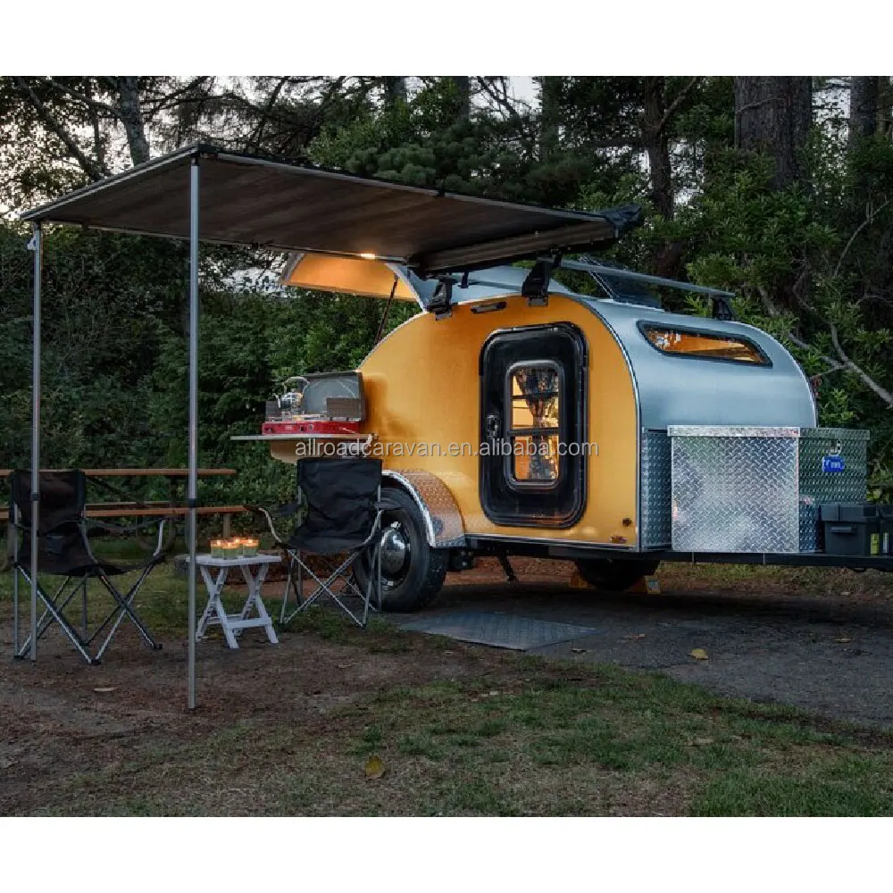 Mini Caravan Trailers Teardrop Camper Trailer - Cheap & Durable