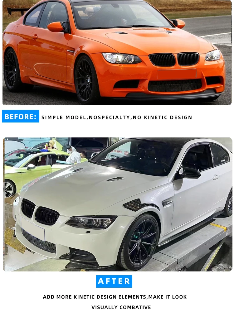 Upgrade Your BMW 3 Series E92 M3 with Carbon Fiber Fenders