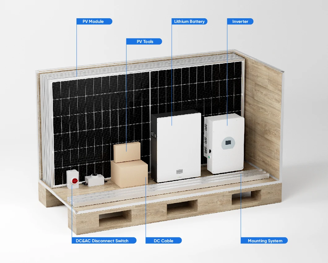 3kw to 10kw Photovoltaic Solar Energy Power Systems for Home