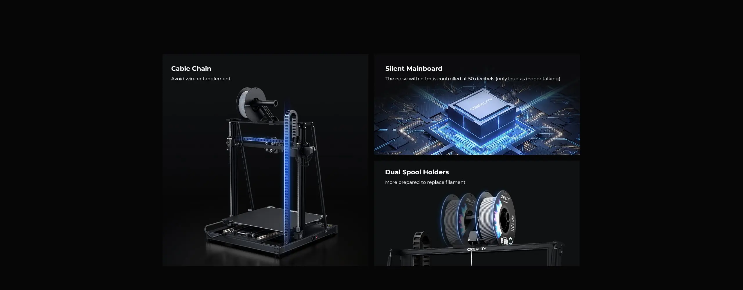 Creality CR-M4 3D Printer with 450mm Build Volume & FDM Technology