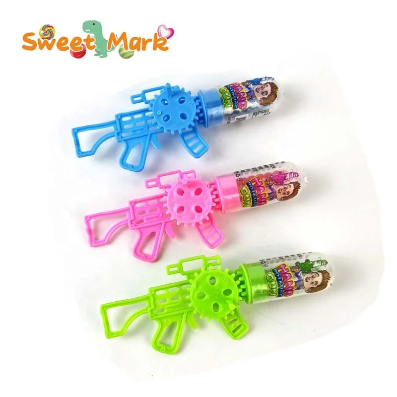 OEM Submachine Gun Shape Toy Candy Funny Lipstick Halal Nipple Candy ...