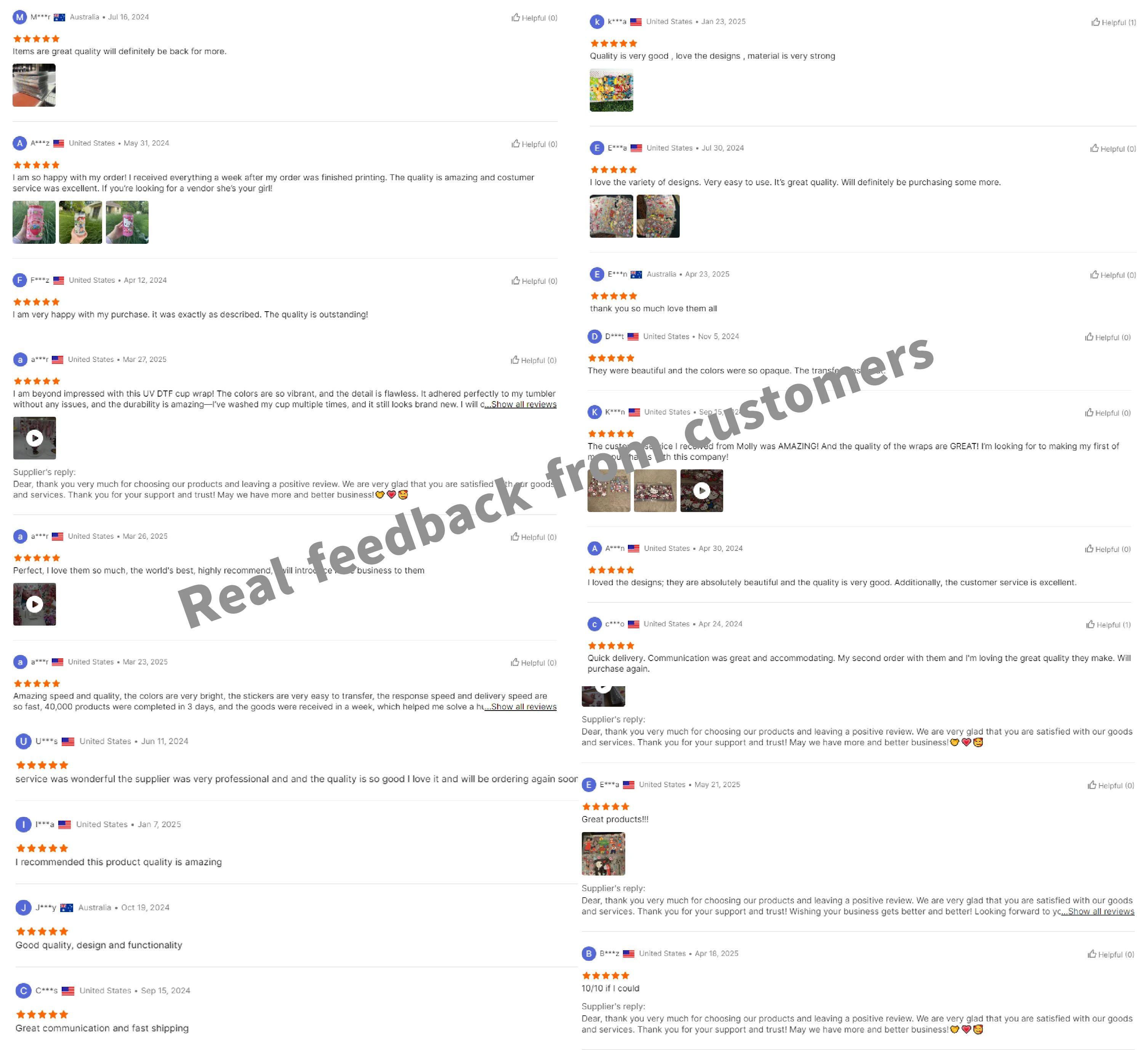 Custom UV DTF Cup Wraps - Durable and Waterproof Transfers