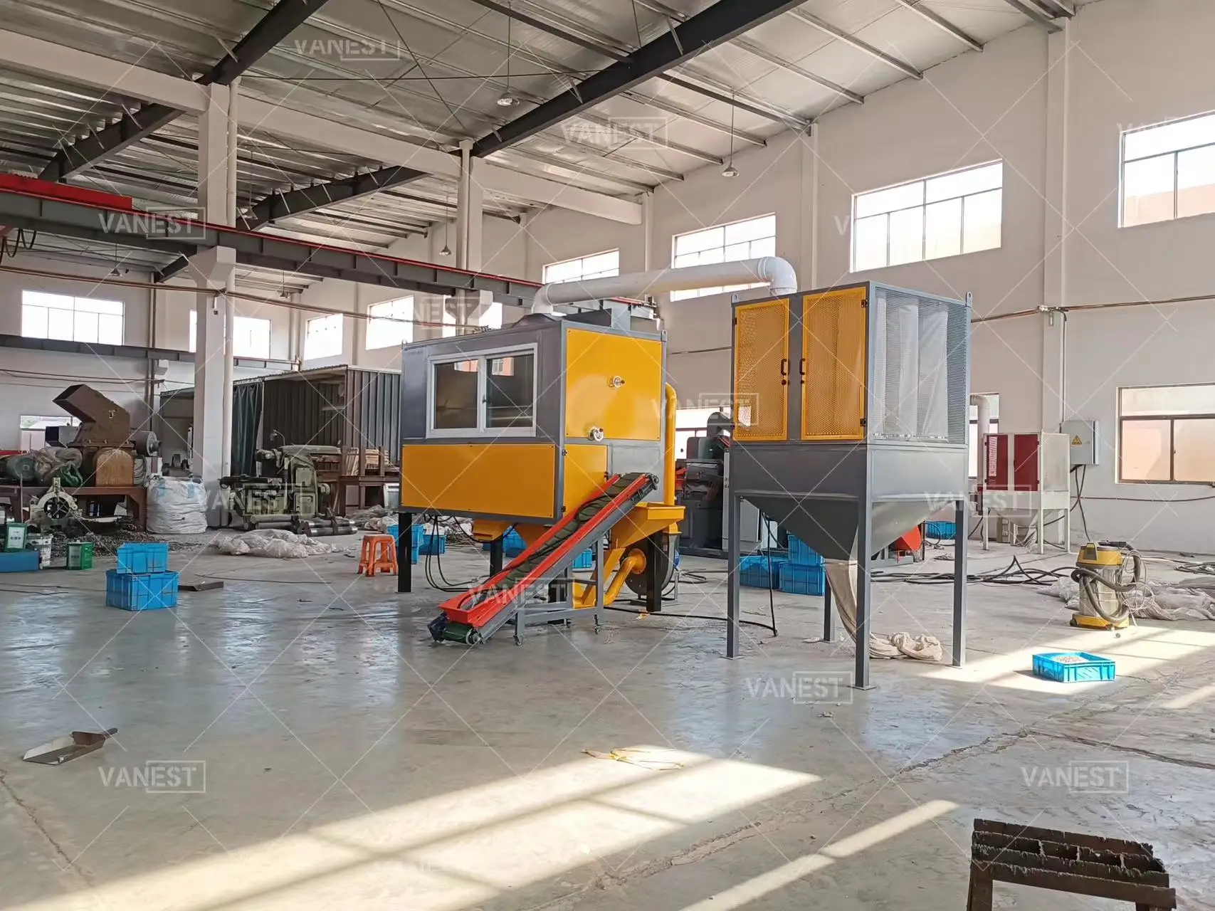 Vanest Dry Electrostatic Separator For Mineral Sand High Voltage ...
